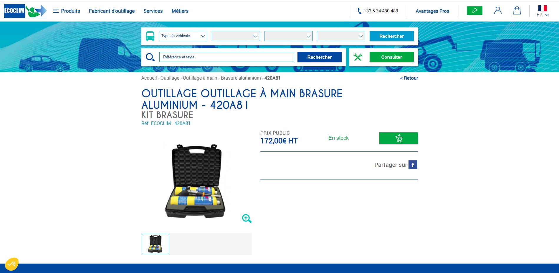 Tuto outillage - Kit brasure aluminium